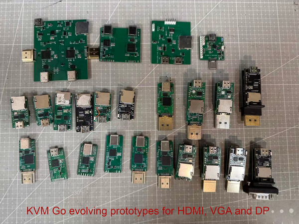 KVM-GO 生产进展 #1 - HDMI/VGA 确定，DP 进行最终适配优化 - Openterface | 连接接口，开启无限可能